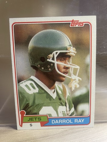 1981 Topps #78 Darrol Ray New York Jets | eBay