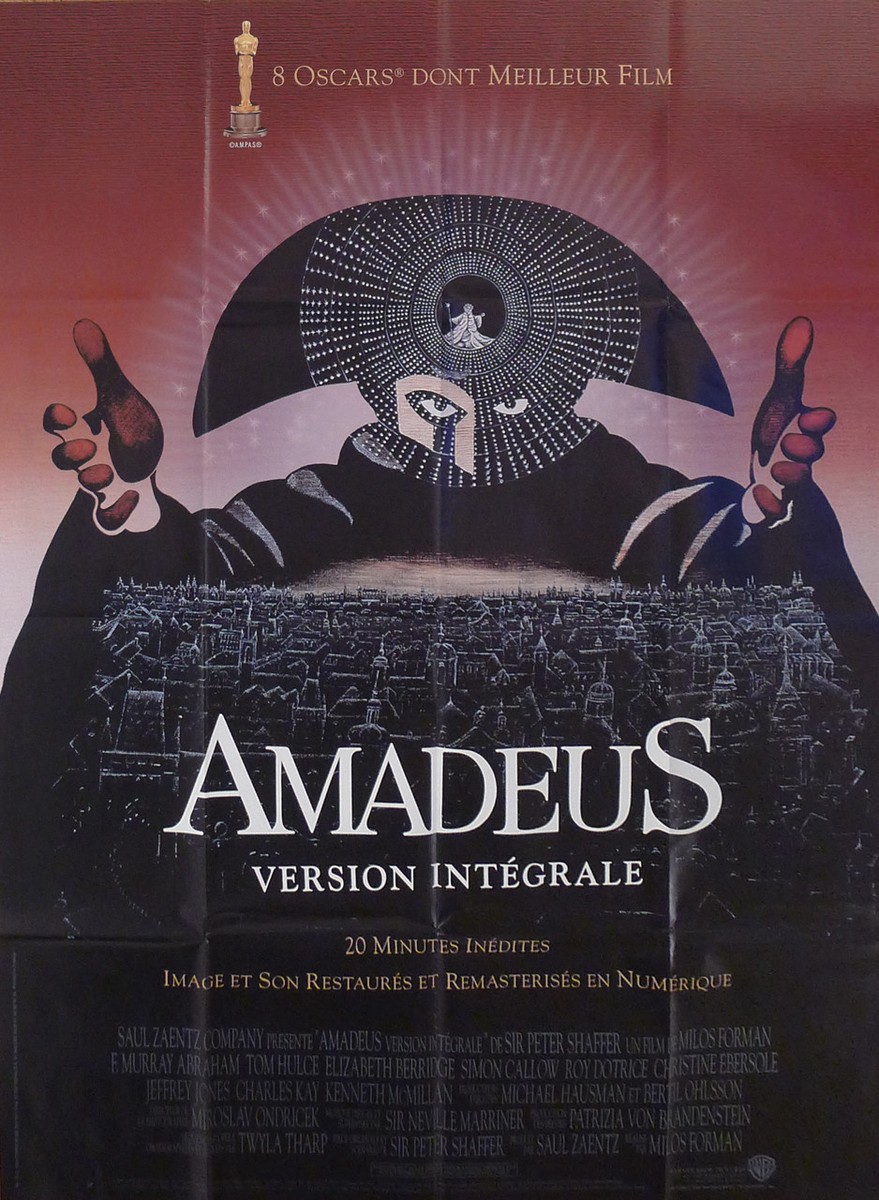 Amadeus Movie Poster Amadeus : The Film Poster Gallery