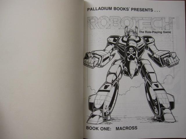 Robotech the Role-Playing Game Art Guide Book #95 | eBay