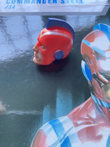 Mcfarlane Multiverse Commander Steel DC Comics HEAD SCULPT w/Neck Pin ...