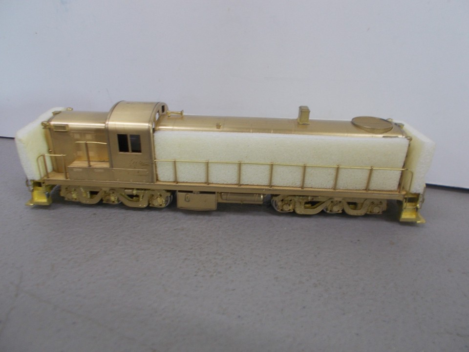 ALCO # D-121 ~ BRASS ~ RSD-4/5 POWERED LOCOMOTIVE~NOS-RUNS GOOD~HO ...