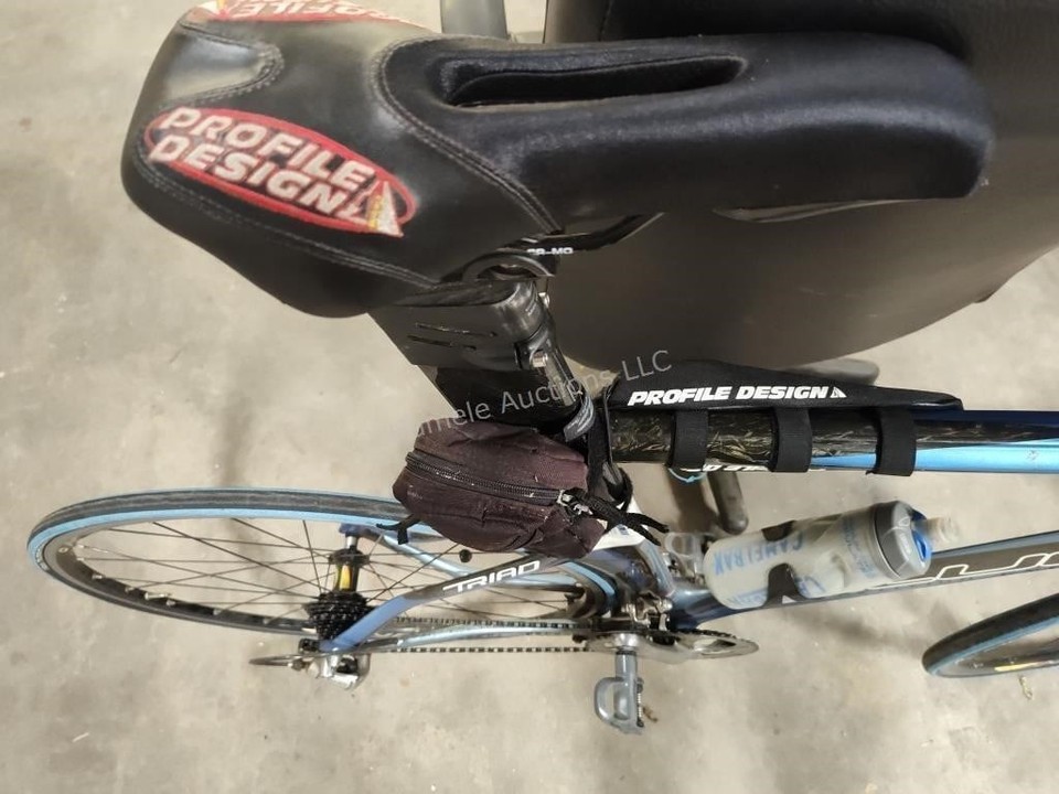 Blue Triad SP, SRAM Rival, Carbon Fiber Triathlon Bike, | eBay