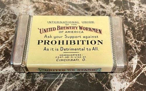 Brewer’s Union Anti-Prohibition Match Safe | eBay