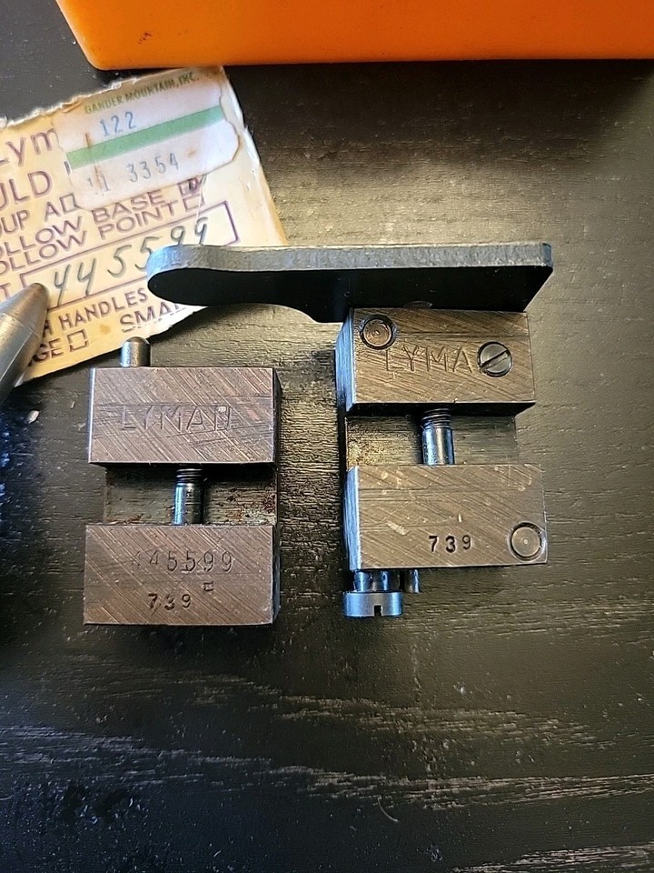 LYMAN 445599 HOLLOW BASE SINGLE CAVITY BULLET MOLD .45 Cal | eBay