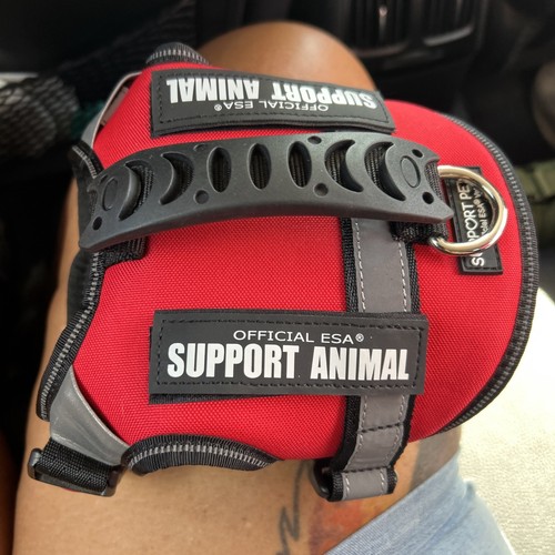 Emotional Support Animal ESA Dog Harness w/ Removeable Patches Size XS ...