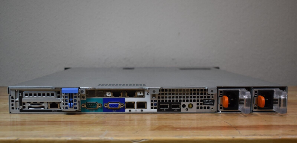 Dell E18S Server 1x E5-1410 v2 @ 2.80GHz 48GB 8x6 RAM 4x 600GB HDD 2x ...