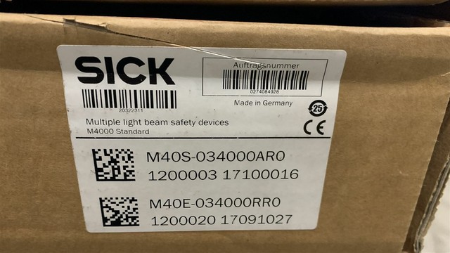 SICK INC. M40S-034000AR0 / M40S034000AR0 ( TESTED CLEANED) for sale ...