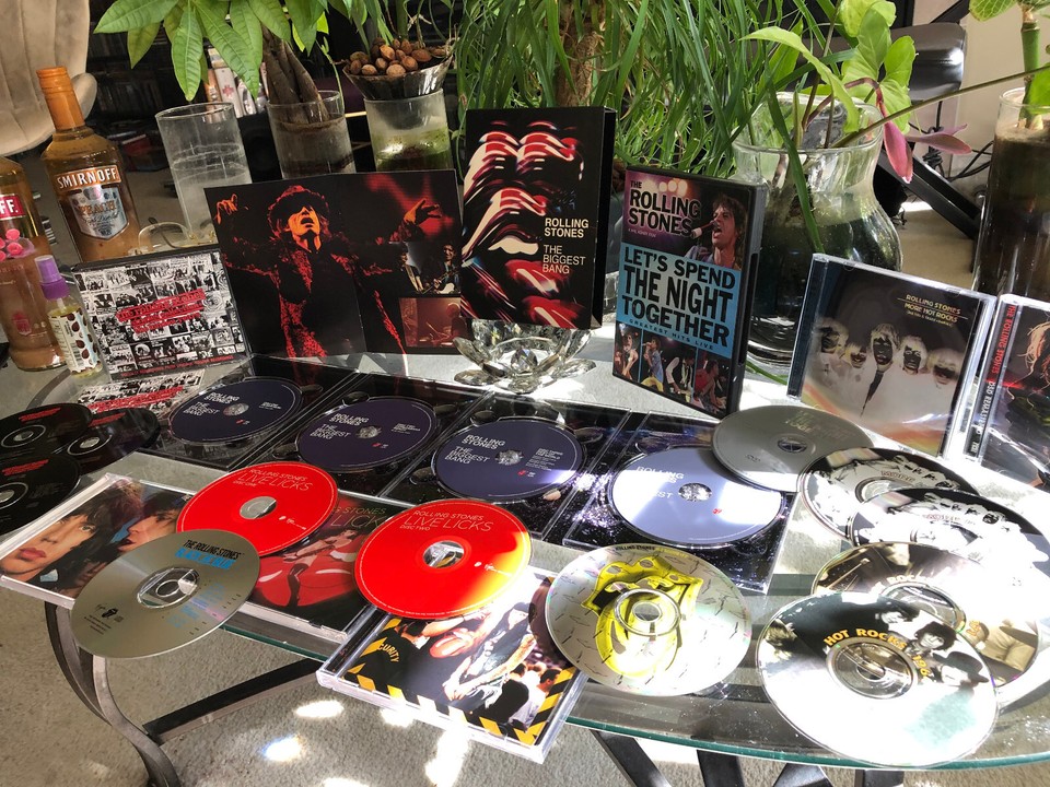 ROLLING STONES - Studio & Live Concert Collection (CDs & DVDs) | MINT ...
