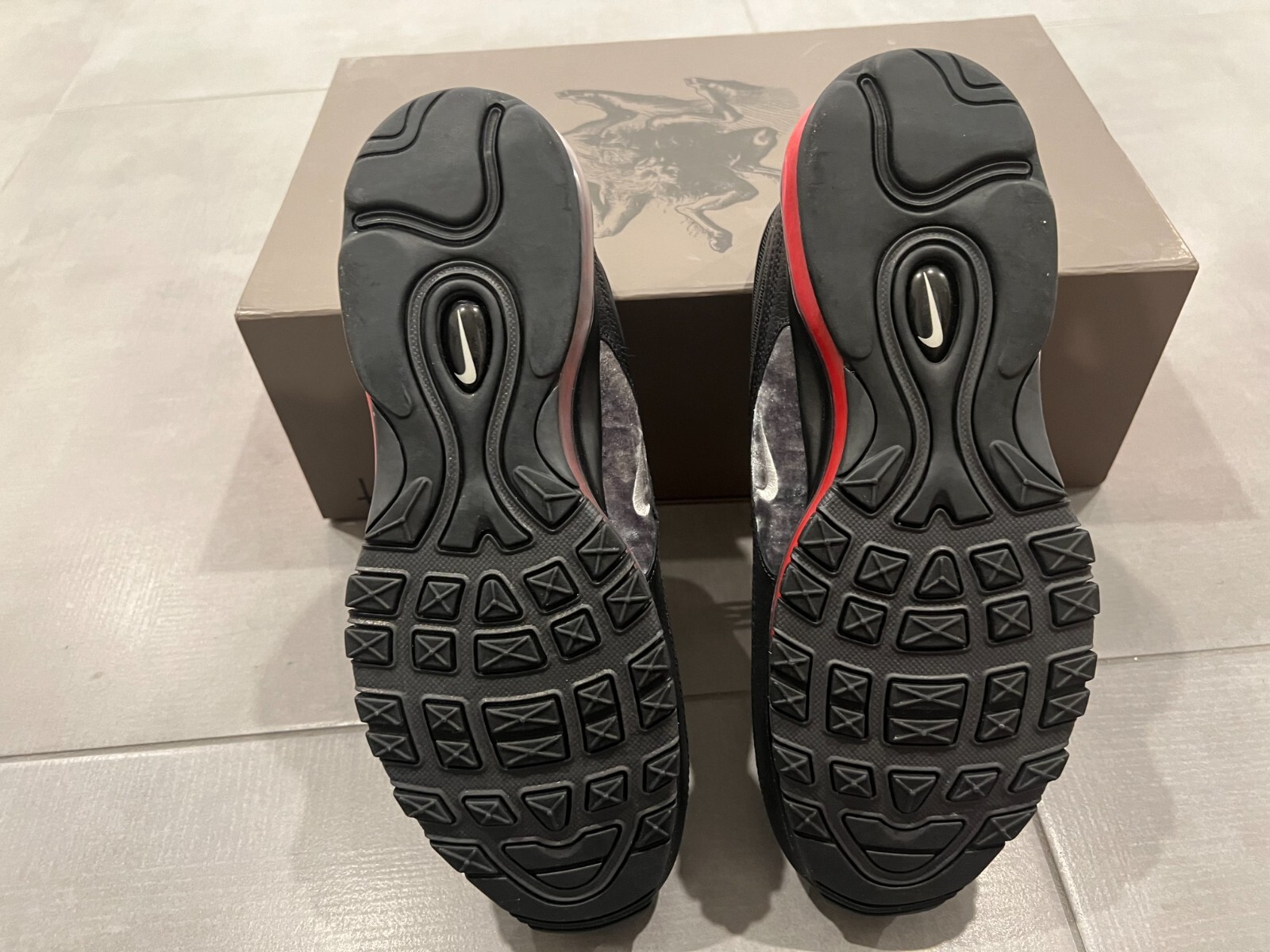 MSCHF x Lil Nas X Satan Shoes #598/666 Size 10 Air Max 97 Brand New in ...