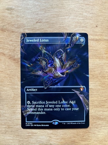 MTG: Commander Masters - Jeweled Lotus #0702 Borderless Regular | eBay