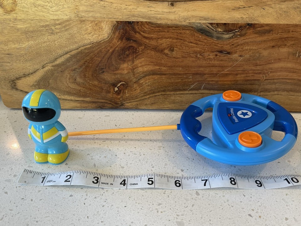 My First Cartoon RC Race Car Remote Control BlueAnd Orange & Astronaut ...