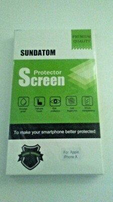 Screen Protector For iPhone X SUNDATOM 10H | eBay