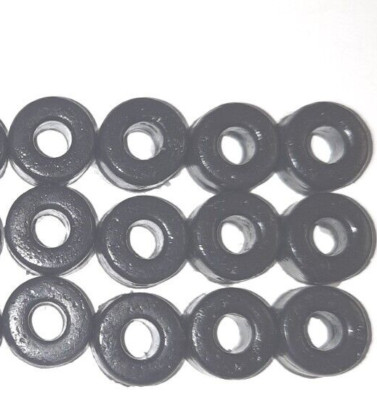 6 PR AURORA, AW HO SILICONE TIRES TRUE BLACK BLEMS FITS TUFF ONES AND ...