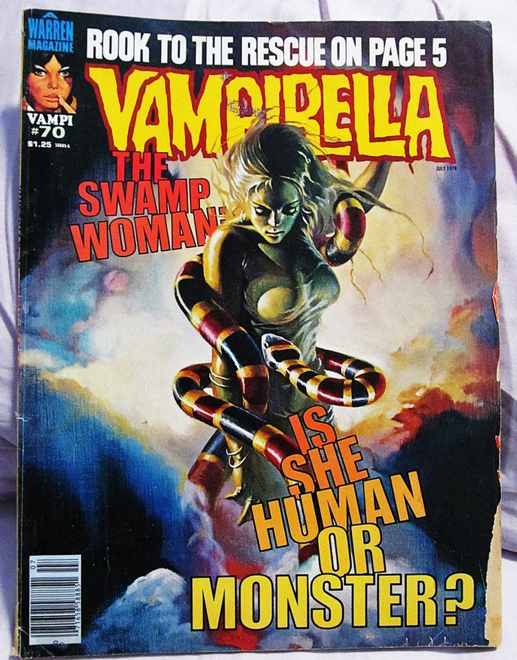 WEIRD VAMPIRE & VAMPIRELLA THE SWAMP WOMAN 1978-1979 | eBay