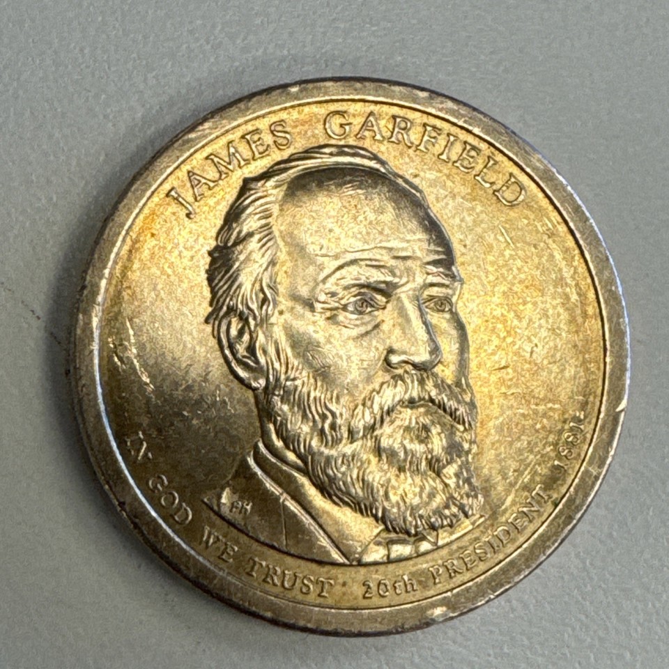 James Garfield 1881 Dollar Coin 2011 p - RARE Collectable | eBay
