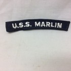 Military Patch U.S.S. Marlin US Navy Submarine Uniform Shoulder Arc Tab ...