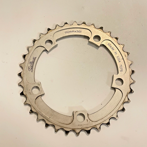 Vintage SALSA 36t 110mm 3/32" Mountain Bike Chainring USA Made Cook ...