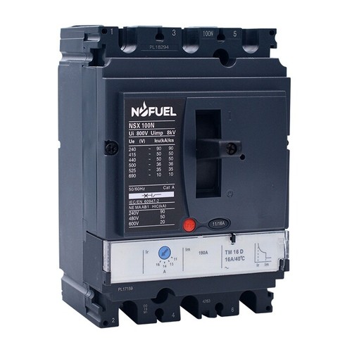LV429847 NSX100N TM16D 3P MCCB fit for Electric compact Circuit breaker ...