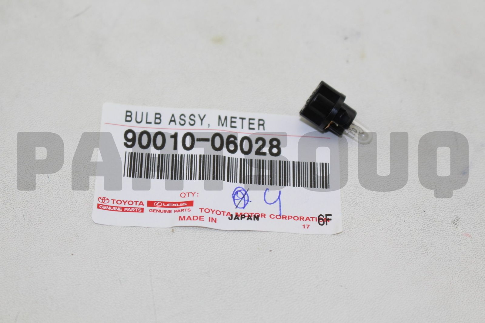 9001006028 Genuine Toyota BULB, COMBINATION METER, NO.1 90010-06028 | eBay