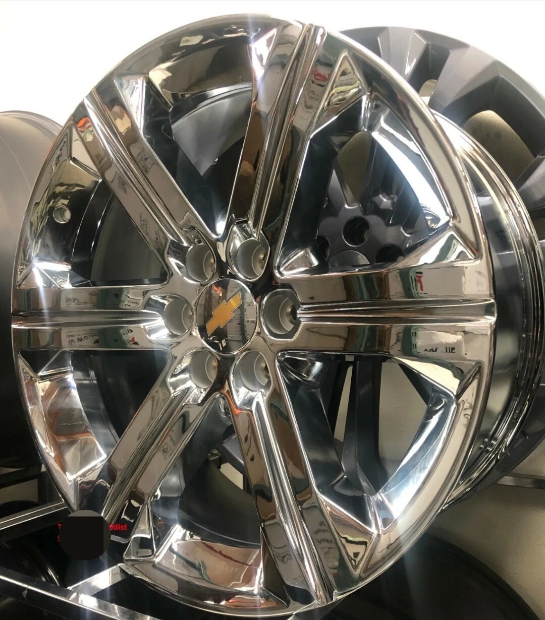 22'' INCH GMC SIERRA CHROME CK157 WHEELS TIRES YUKON DENALI SILVERADO ...