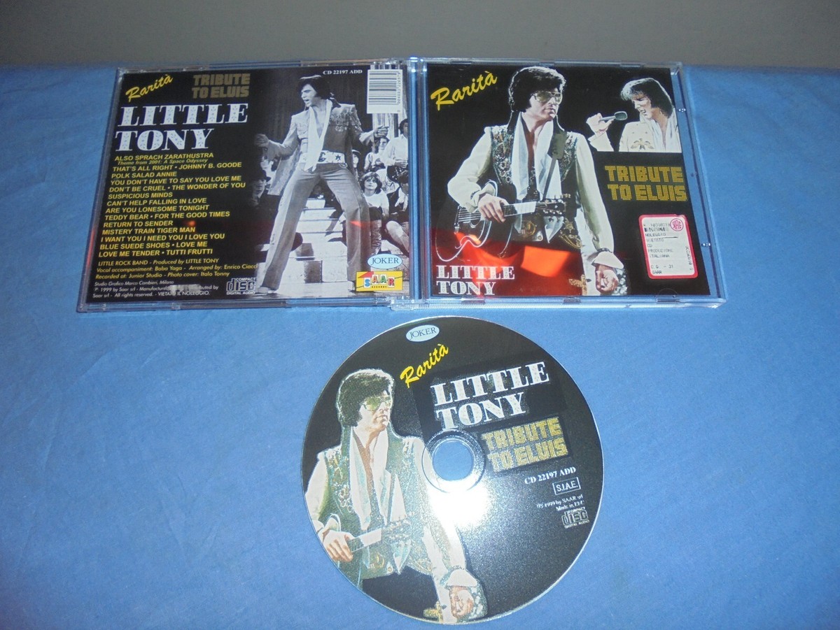Little Tony Elvis Tribute The '68 Special And The Borrowed Electric