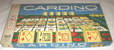 [VINTAGE] CARDINO Board Game, 1970, Milton Bradley, Near Mint | eBay