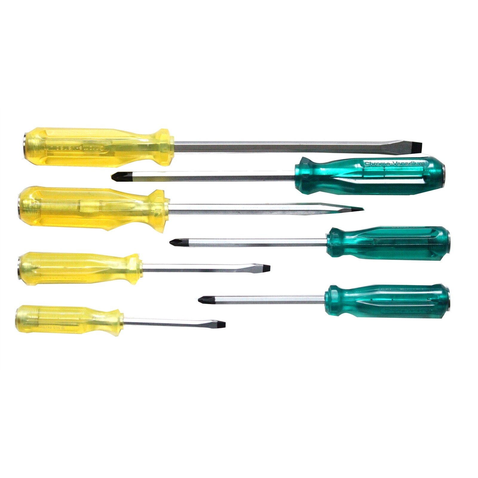 Craftright 7 Piece Screwdriver Set Durable Steel Shaft Construction ...