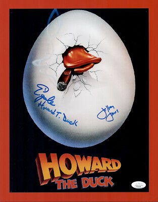 ED GALE & JEFFREY JONES Signed HOWARD THE DUCK 11x14 Photo Autograph ...