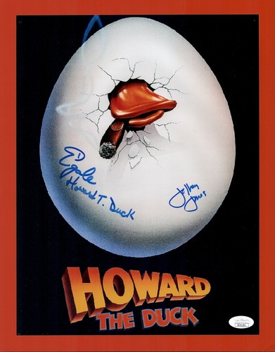 ED GALE & JEFFREY JONES Signed HOWARD THE DUCK 11x14 Photo Autograph ...