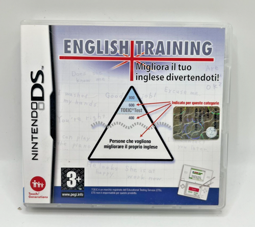 English training Nintendo DS Gioco FUNZIONANTE ITA usato Nds corso di ...