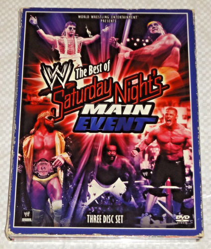 2008 WWE THE BEST OF SATURDAY NIGHT'S MAIN EVENT 3-DISC DVD SET SNME ...