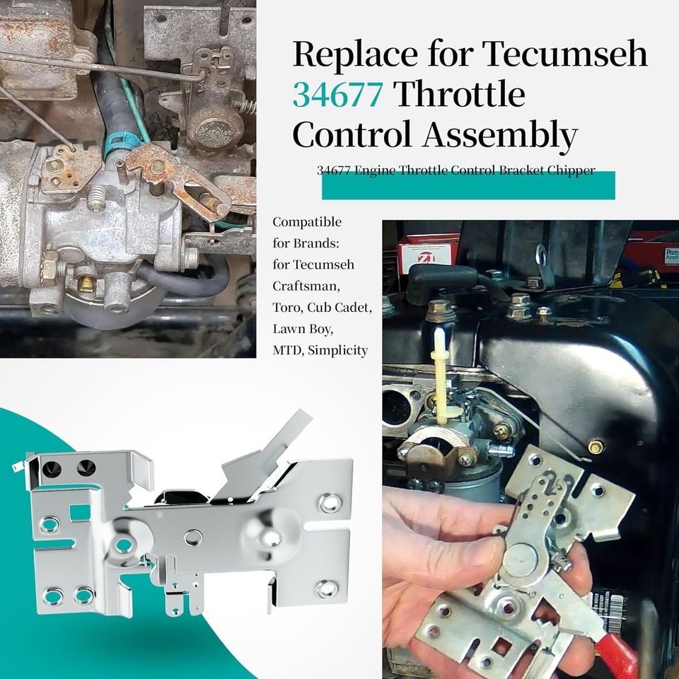 34677 Throttle Control Assembly for Tecu-mseh Engine Throttle Control ...