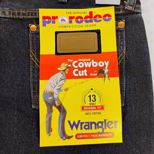 Wrangler Pro Rodeo 13MWZ Competition Original Fit Jeans Cowboy Cut Men ...