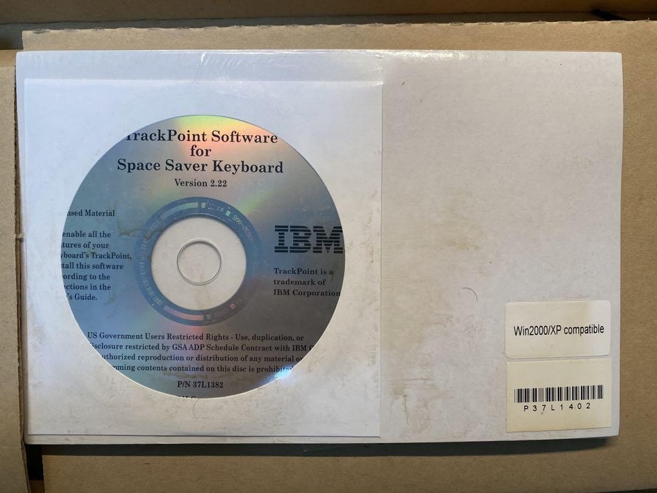 Vintage IBM Space Saver II KEYBOARD PS/2 US Layout Good Tested rare | eBay