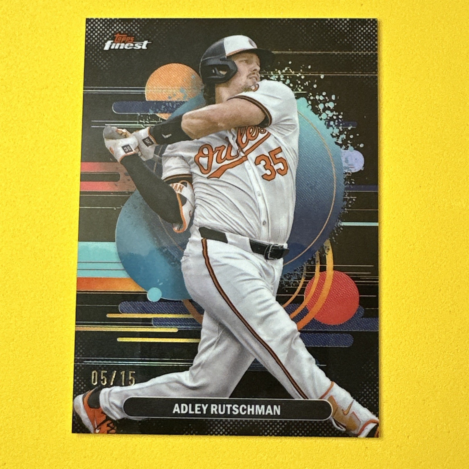 Adley Rutschman 2025 Topps Finest #137 Base Uncommon - Blue X-Fractor ...