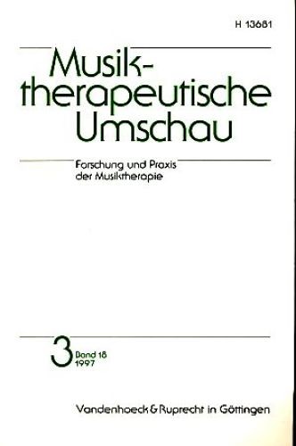 Musiktherapeutische Umschau. Band 18, 1997. Heft 3. Forschung und ...