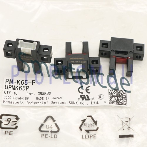 (10PCS/Box) Panasonic PM-K65-P Photoelectric Switch Sensor PMK65P~ | eBay