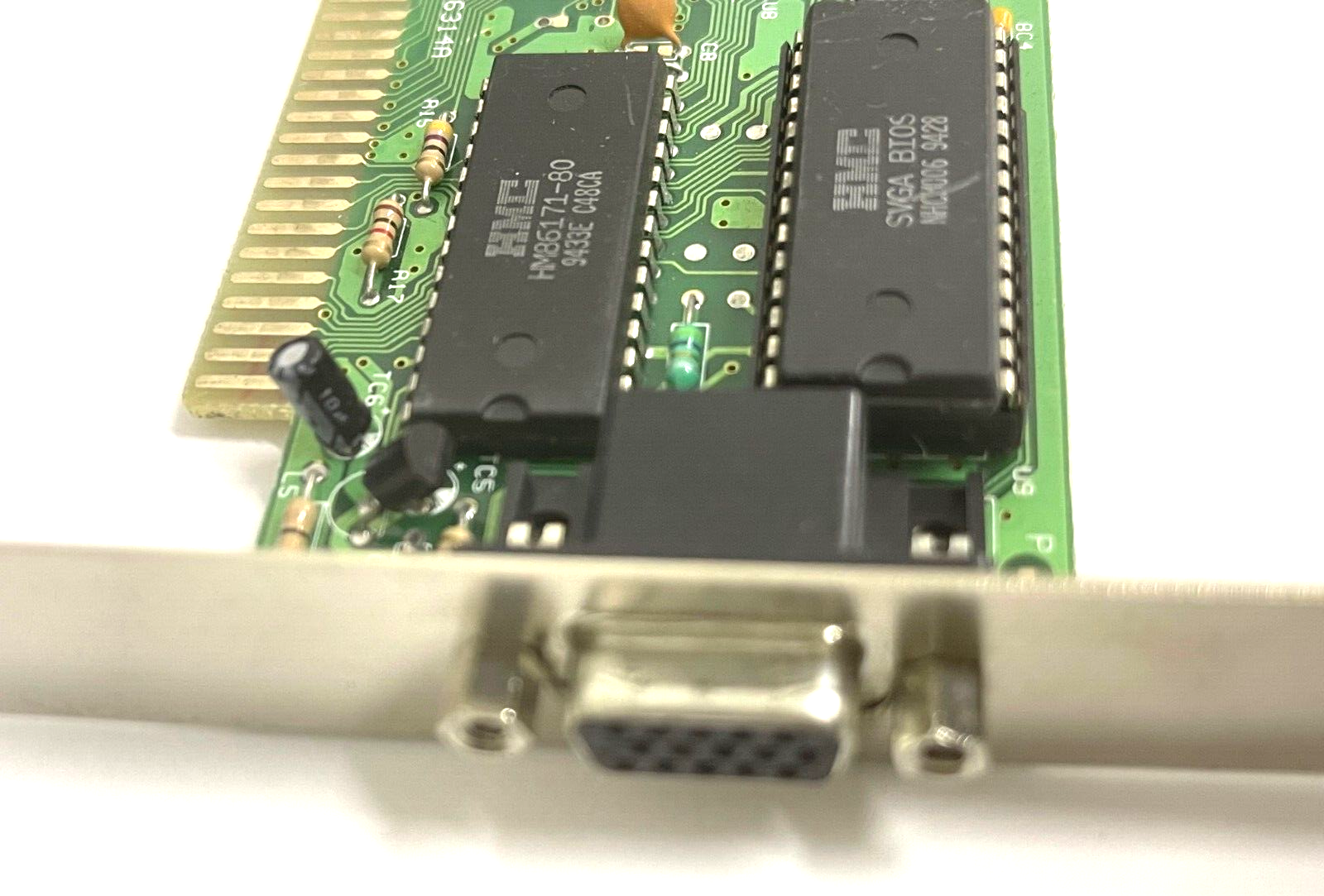 VINTAGE 1994 HUALON HMC HM86314Q 256K / 512K ISA VGA CARD I7USVGA ...
