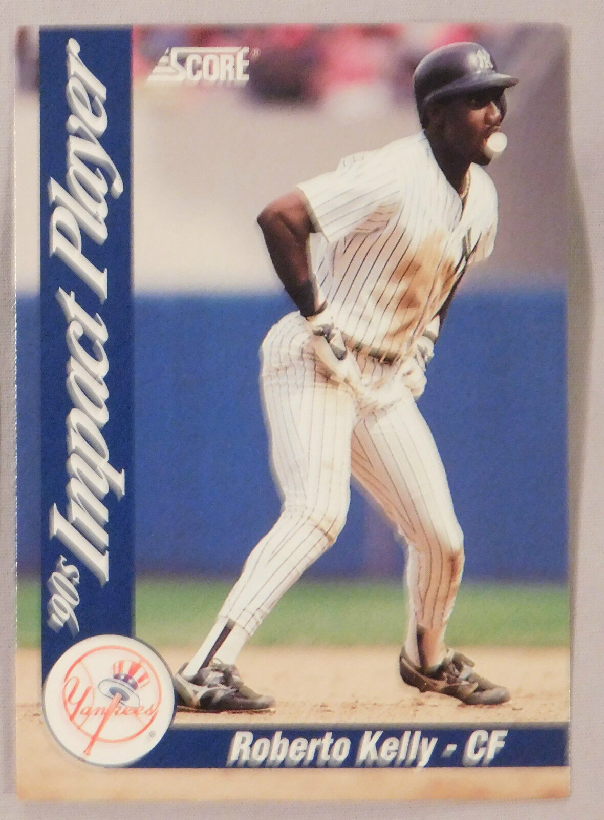 1992 SCORE IMPACT PLAYERS ROBERTO KELLY YANKEES BASEBALL CARD | eBay