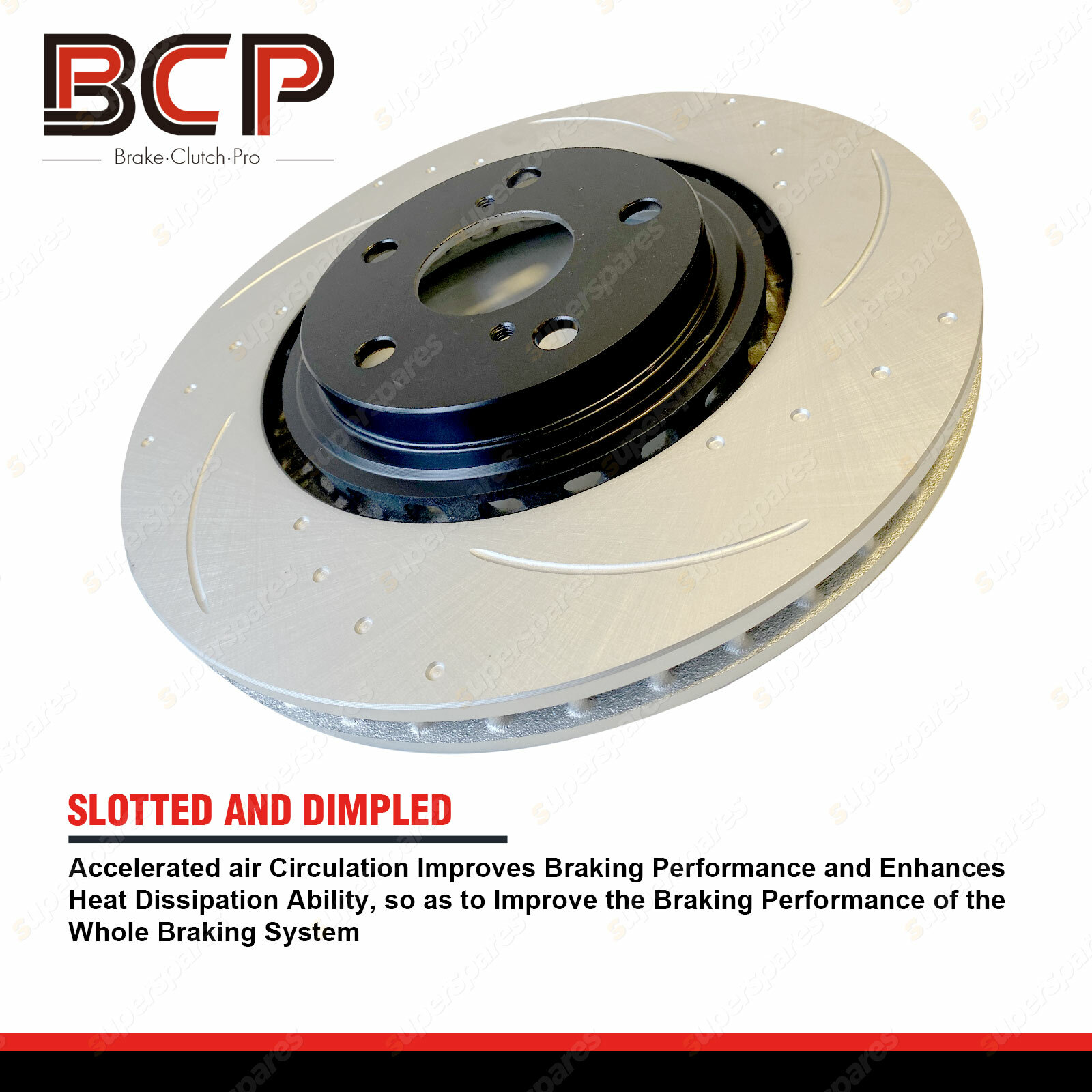 Slotted Rear Disc Brake Rotors for Holden Commodore VB VC VH VK VL VN ...