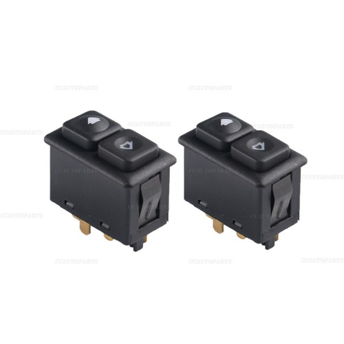 2Pcs New Black 5-Pin Power Window Switch For BMW E23 E24 E28 E30 325i ...
