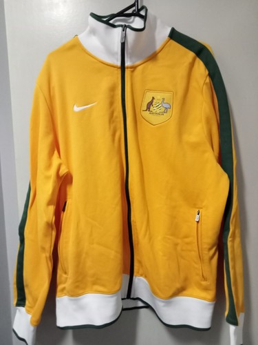 Nike Australian Socceroos Soccer Track Zip Jacket Size XL. Like New ...