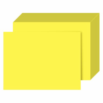 9 x 12" Ultra Lemon Bright Color Paper - Regular 24lb Paper - 500 ...