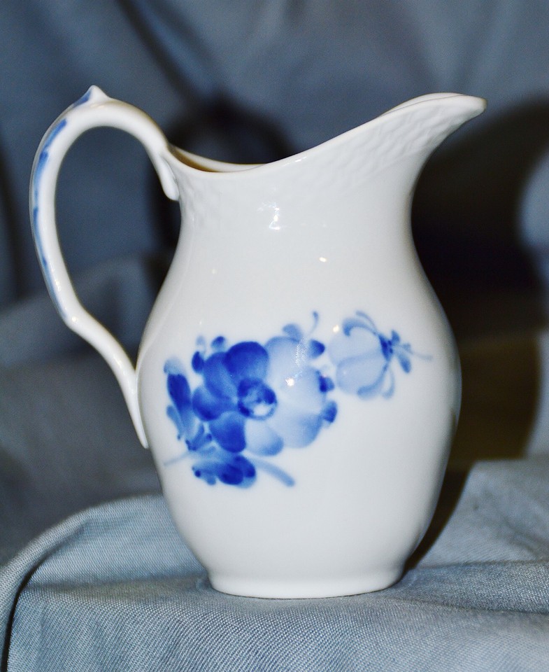 Milk Jug Creamer Royal Copenhagen, Blue Flower, 8025, Hand-Painted | eBay