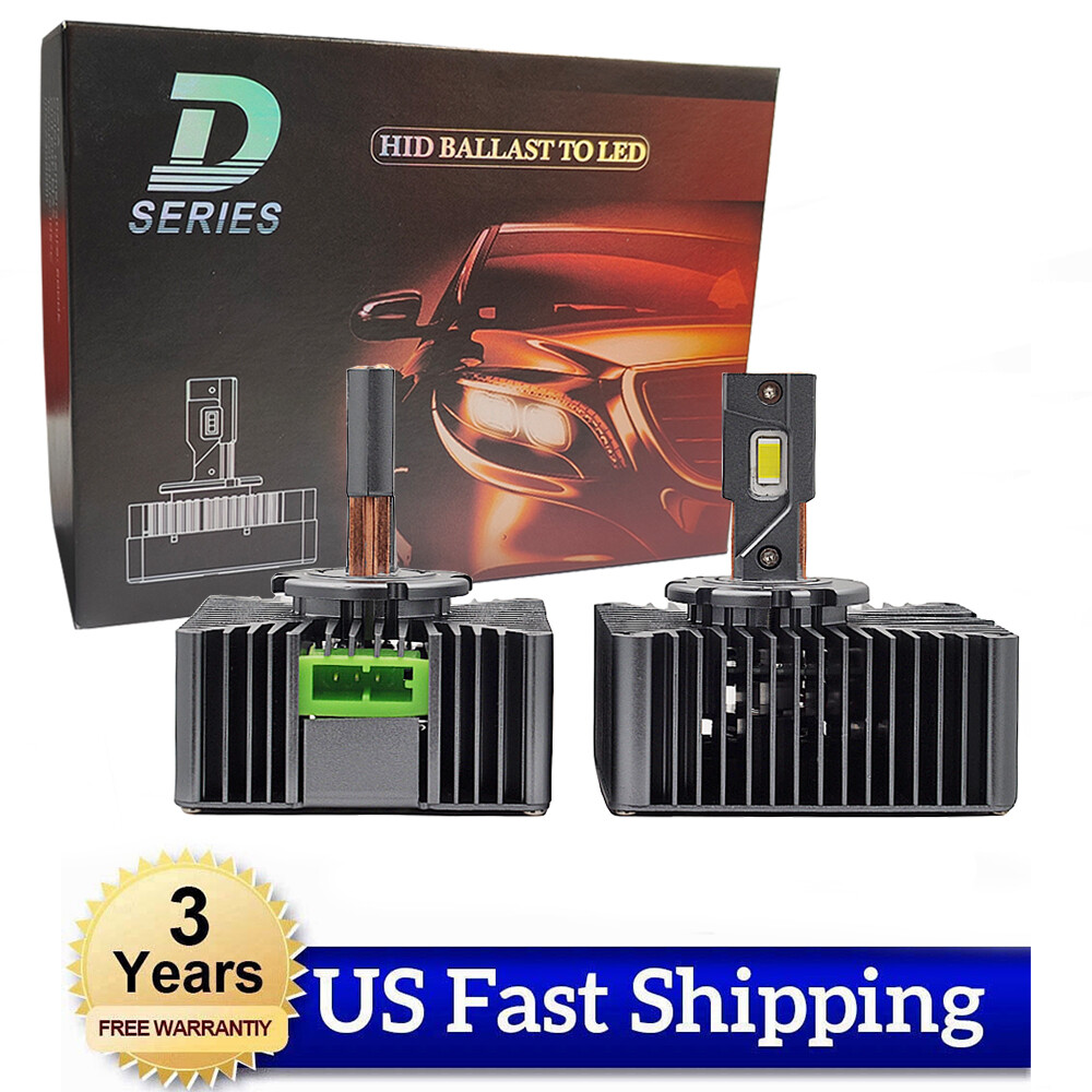 D5S LED Headlight Bulbs High-Low for Chevy Silverado 1500 2016-2018 ...