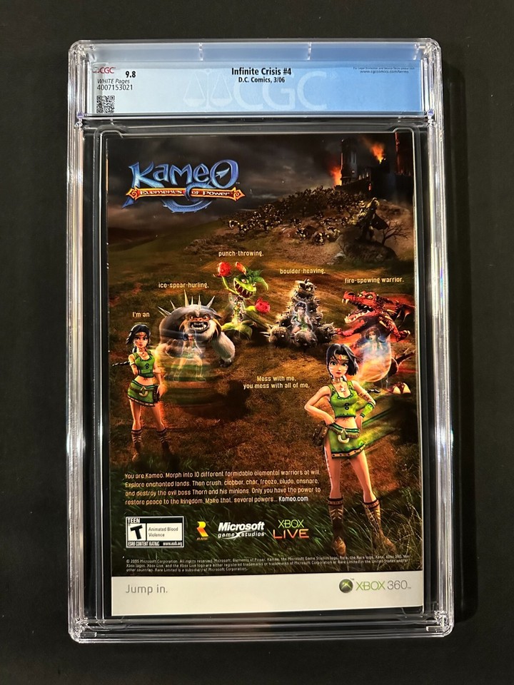 Infinite Crisis #4 CGC 9.8 (2006) - 1st Crispus Allen as Spectre | eBay