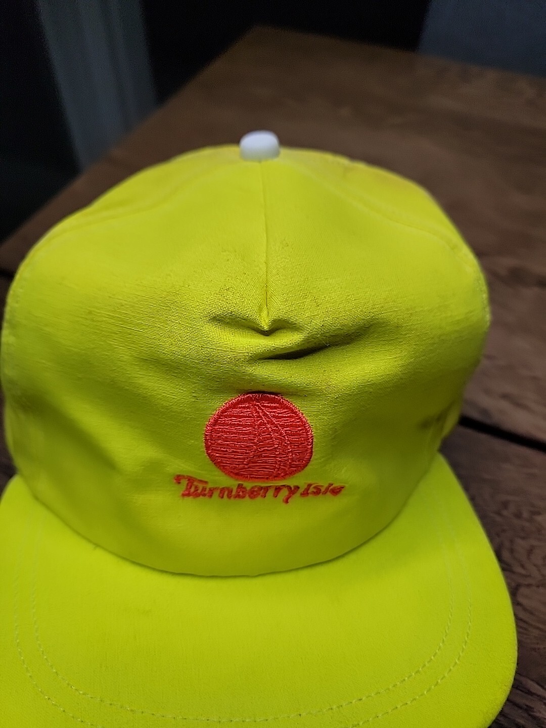 Turnberry Isle Vintage Golf 1990s Neon Hat Cap Snapba… - Gem