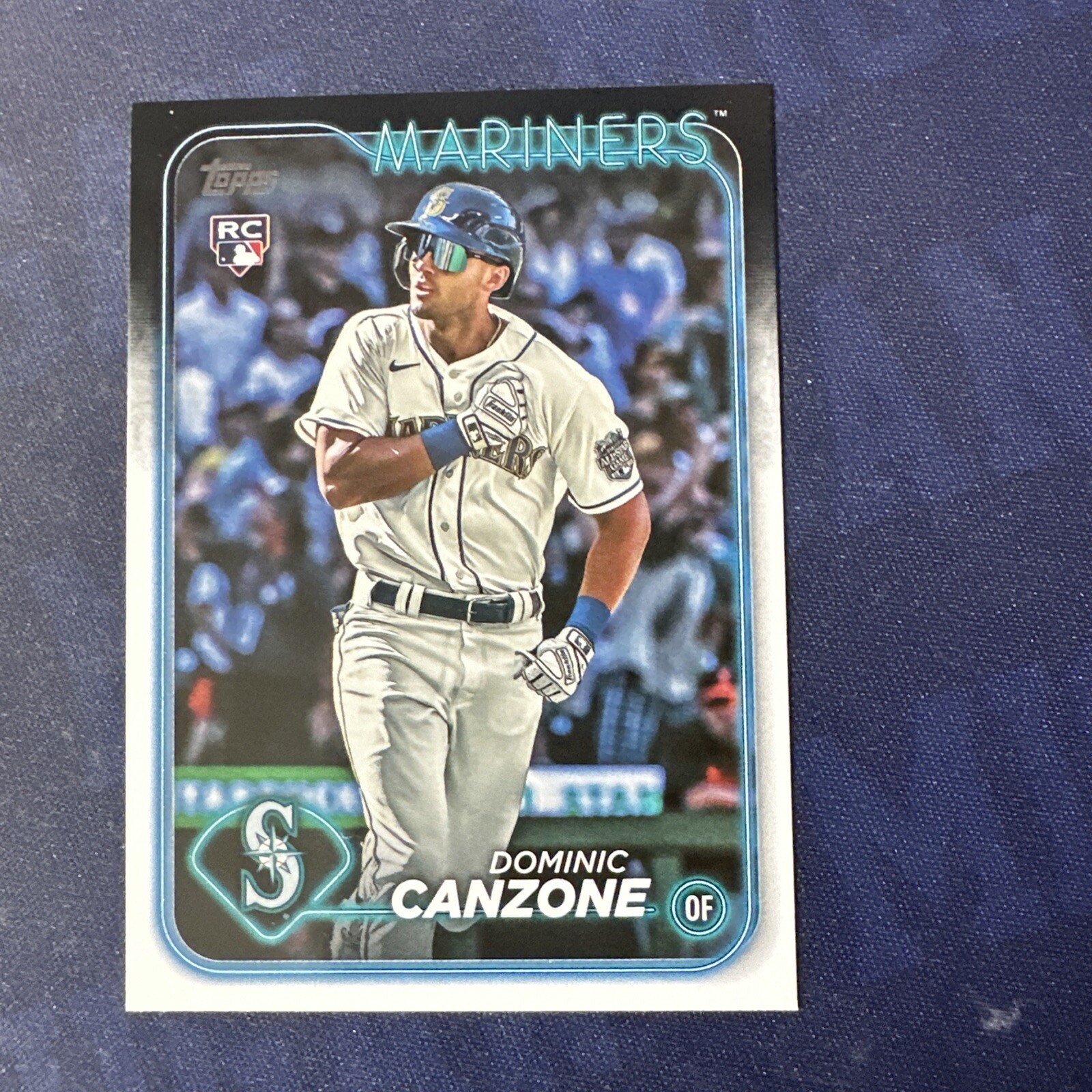 2024 Topps Series 1 Base Rookie RC #195 Dominic Canzone Mariners | eBay