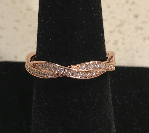 Pandora Twist of Fate Clear CZ Ring 180892CZ Many Sizes+ GIFT BOX ...