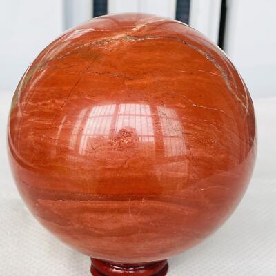 Natural Red jasper Sphere Quartz Crystal reiki Ball Healing 1700G | eBay